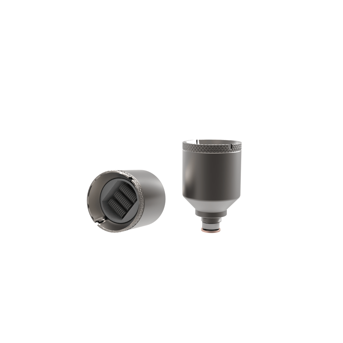 Duvo Triple Titanium Atomizer | Triple Coil Wax Atomizer - DabTech ...